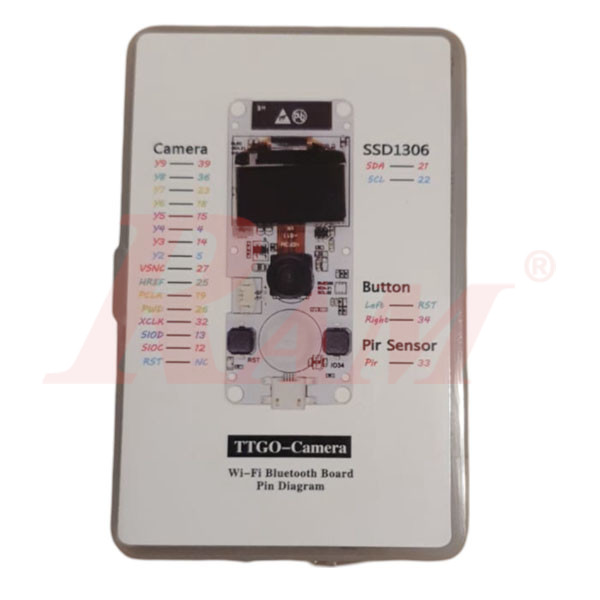 ESP32-WROVER-B TTGO Fish-eye T-Camera With 0.96" OLED Display | RAM Electronics website